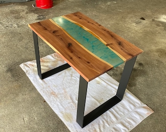 Cedar Epoxy River Table - Etsy