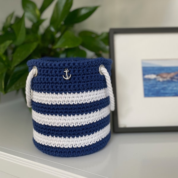 Nautical Basket - Etsy