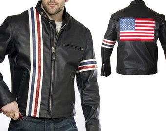 Easy Rider Leather Jacket - Etsy