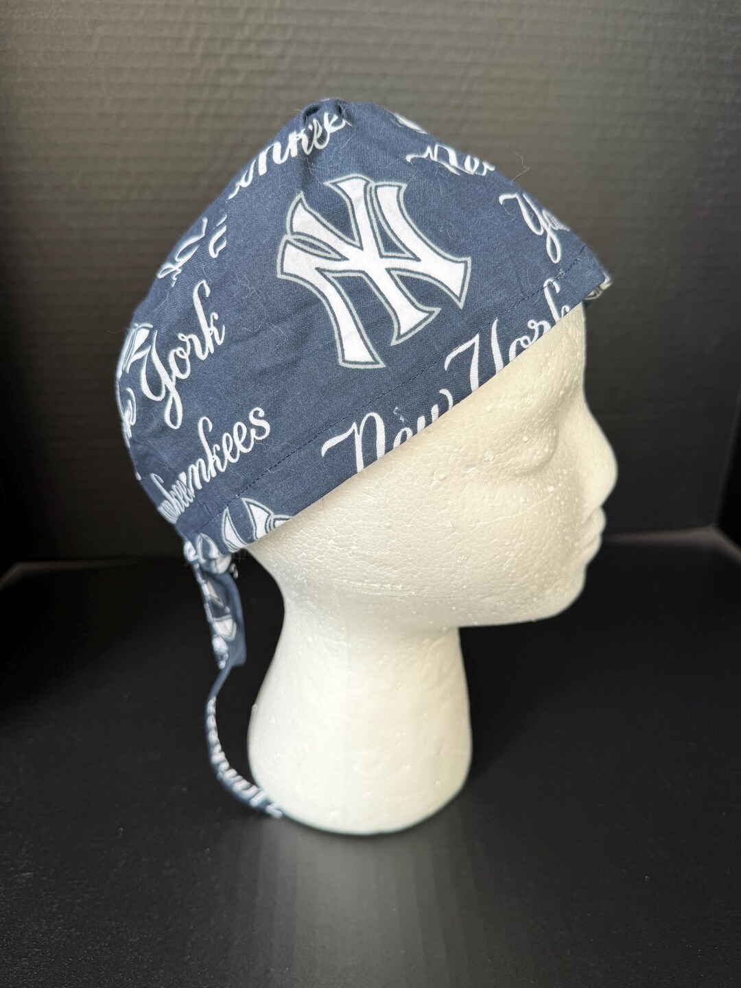 NY Yankees Short Hair Style Scrub Cap - Etsy