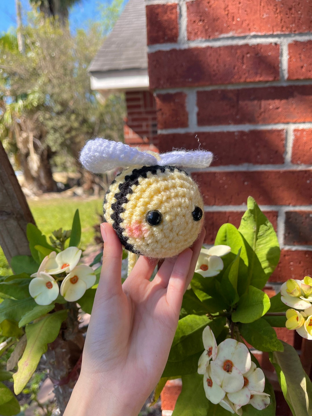 Crochet Mini Bees Plush - Etsy