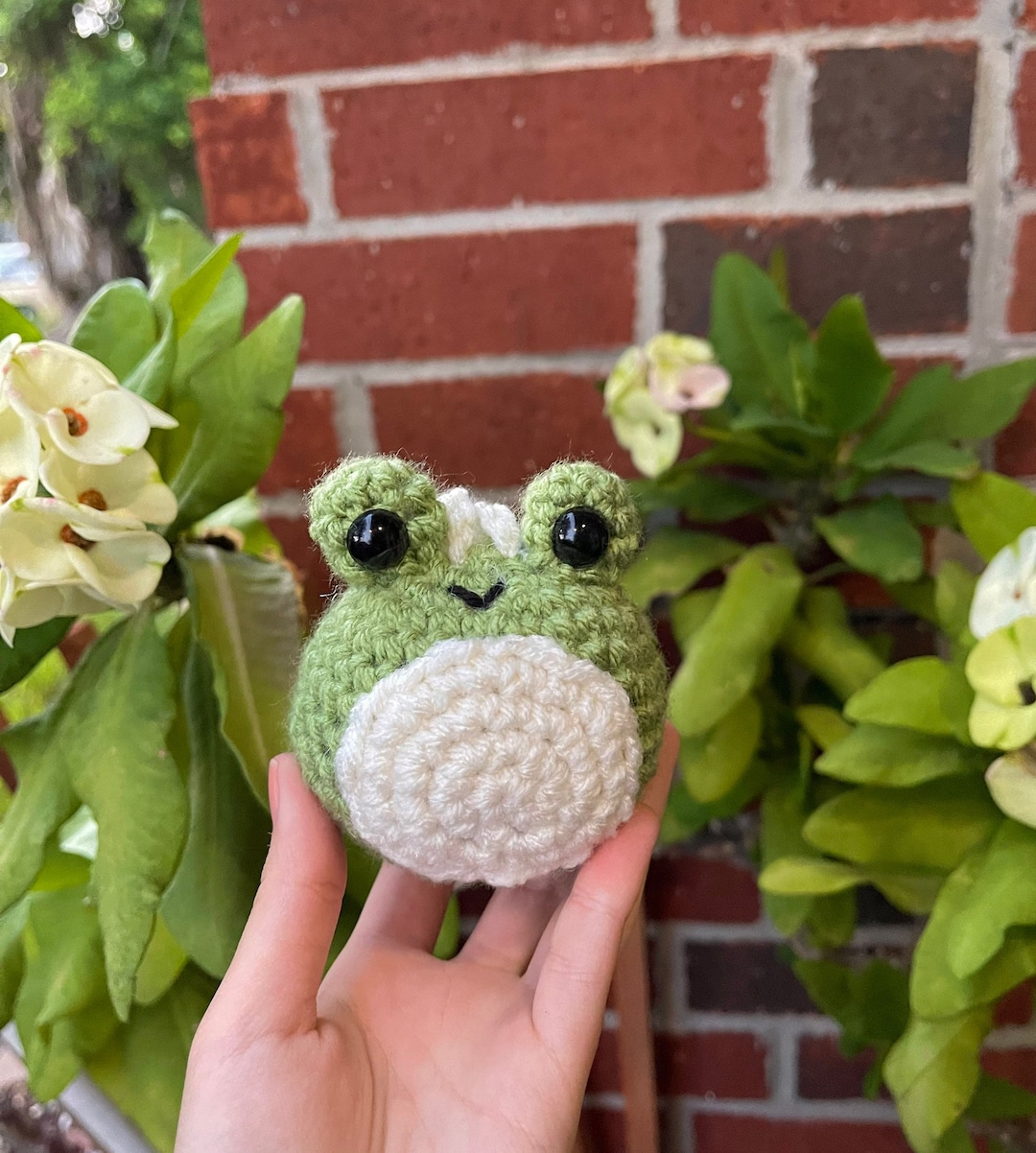 Cute Baby Mini Crochet Frog Handmade - Etsy