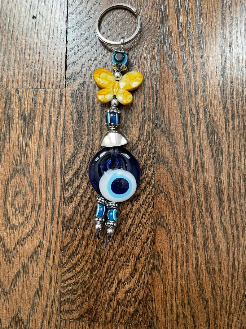 Evil Eye Key Chains, Evil Eyes, Protection Beads, Protect Your Energy ...