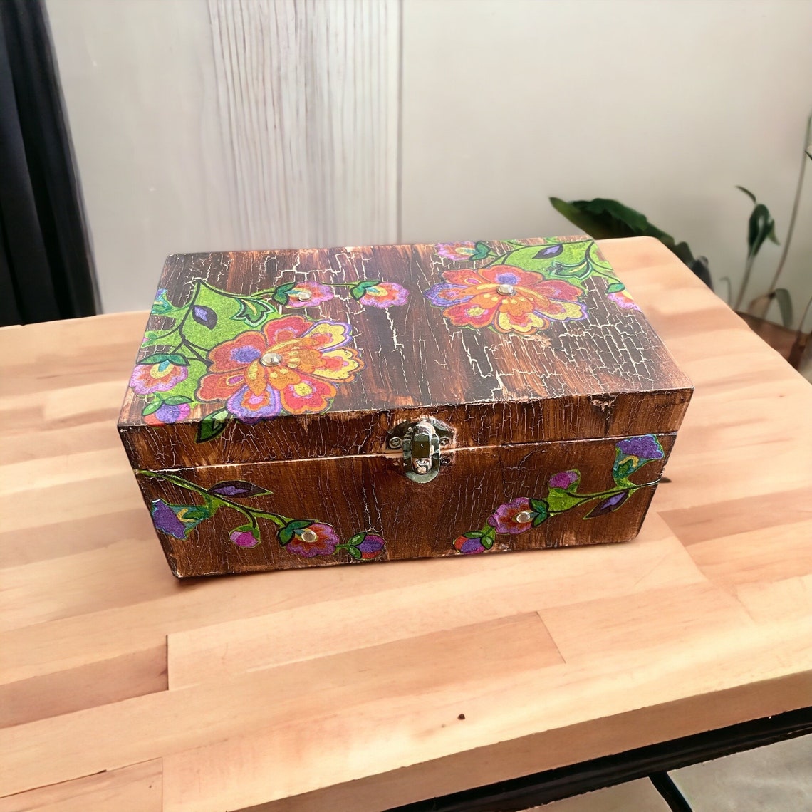 Wooden Storage Keepsake Box, Perfect Box for Your Jewelers, Special ...