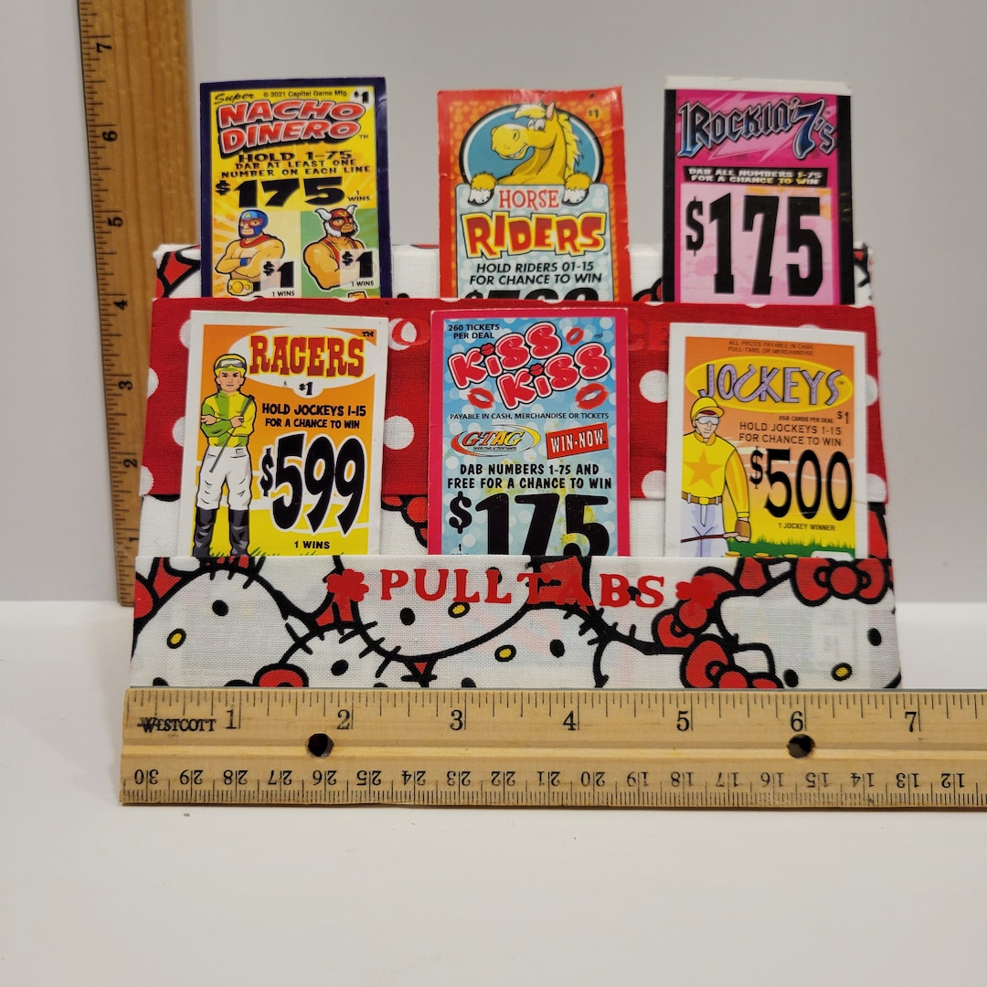 MINI Red Hello Kitty Pulltab Holder 5x7 - Etsy