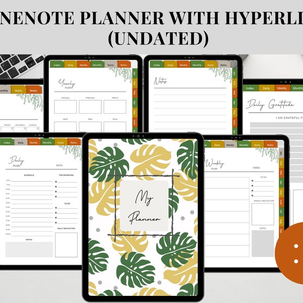 Onenote Templates - Etsy