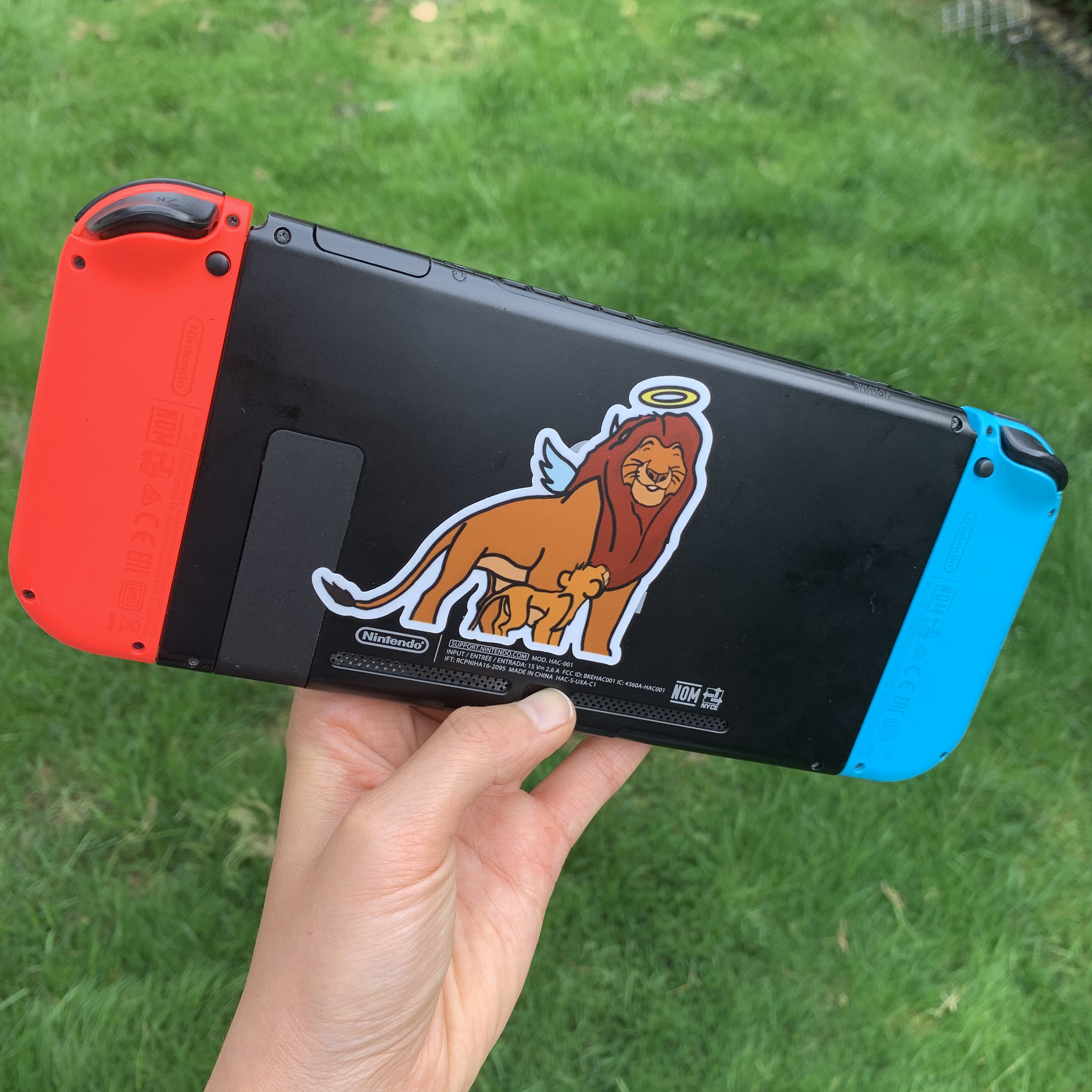 RIP Mufasa and Baby Simba Sticker: - Etsy