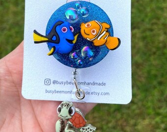 Nemo Badge Holder - Etsy