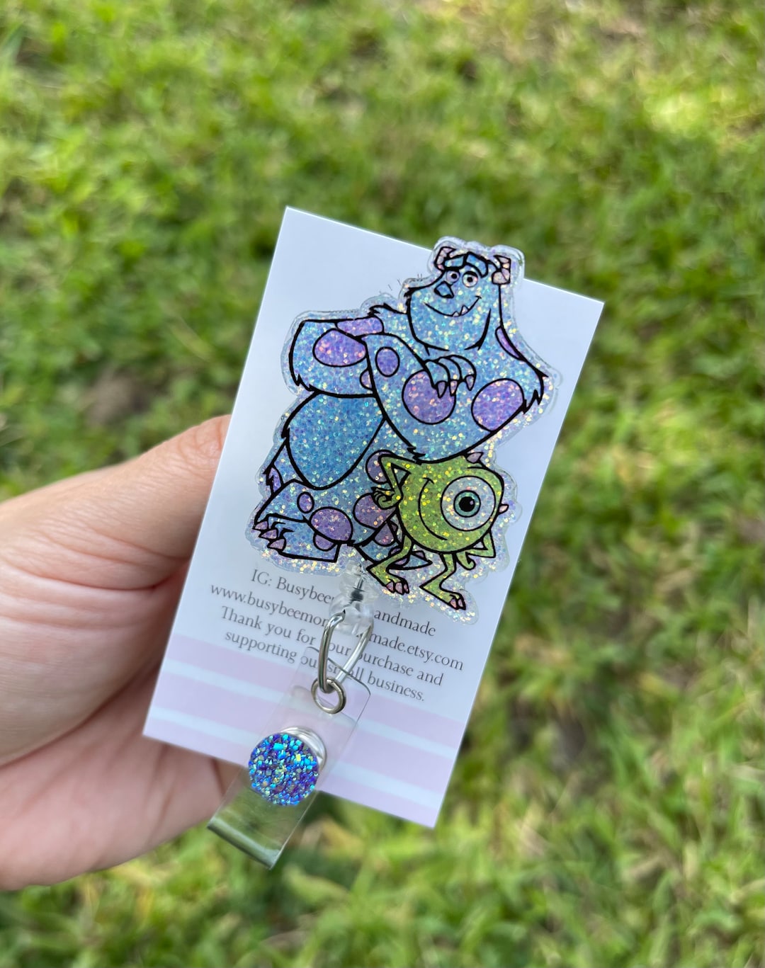 Monsters Inc Badge Reel, Sulley, Badge Reels - Etsy