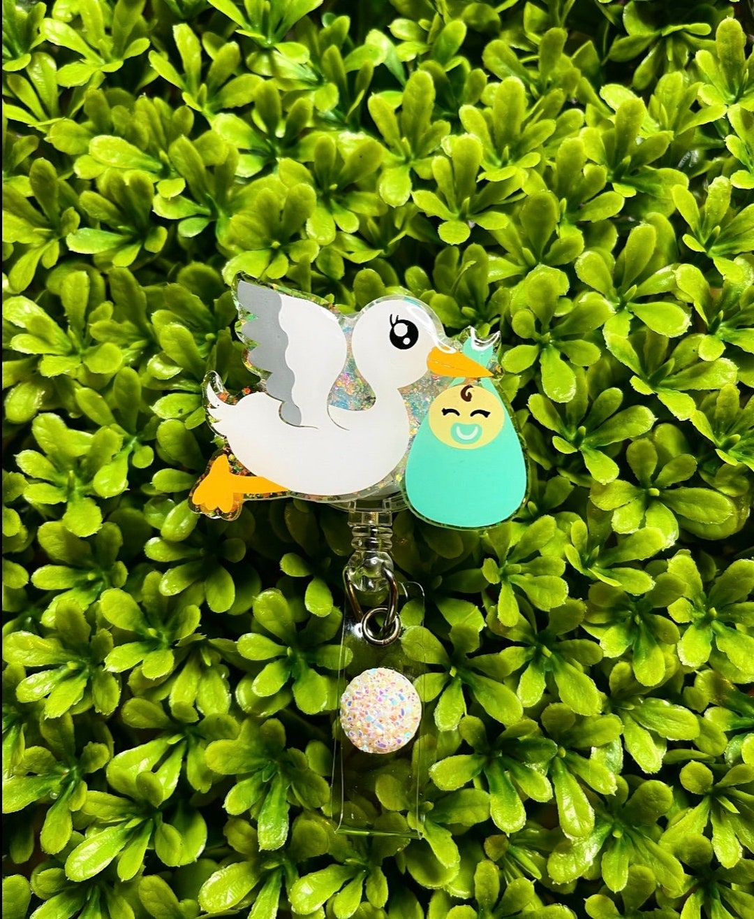 Stork Badge Reel , Labor and Delivery, Badge Reels - Etsy