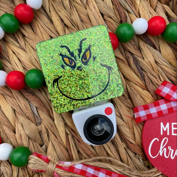 Grinch Camera Svg - Etsy