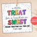 Teacher Sweet Treat Tag, Teacher Appreciation Tag, Thank You Teacher ...