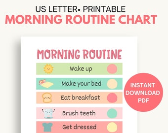 Get Ready Chart Printable - Etsy UK