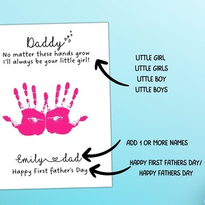 Personalized Gifts for Dad, Fathers Day Gifts From Kids, DIY Daddy ...