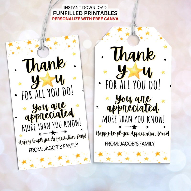 Employee Appreciation - Etsy