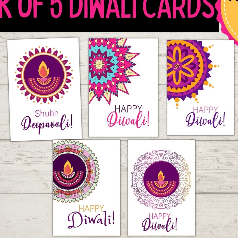 Diwali Card - Etsy