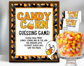 Halloween Game Candy Corn Guessing Game National Candy Corn - Etsy