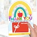 End of Year Gift for Teacher Summer Teacher Gift Card Holder, Thank You ...