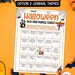 Halloween Find the Guest Icebreaker Bingo Game, Mix and Mingle Bingo ...