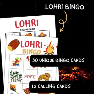 Lohri Games Bundle, Indoor Lohri Party Games for Kid & Adults, Family ...