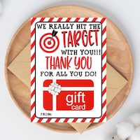 Teacher Appreciation Target Gift Card Holder - Etsy