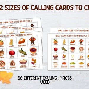 20 Thanksgiving Bingo Cards, Thanksgiving Games, Family Thanksgiving ...
