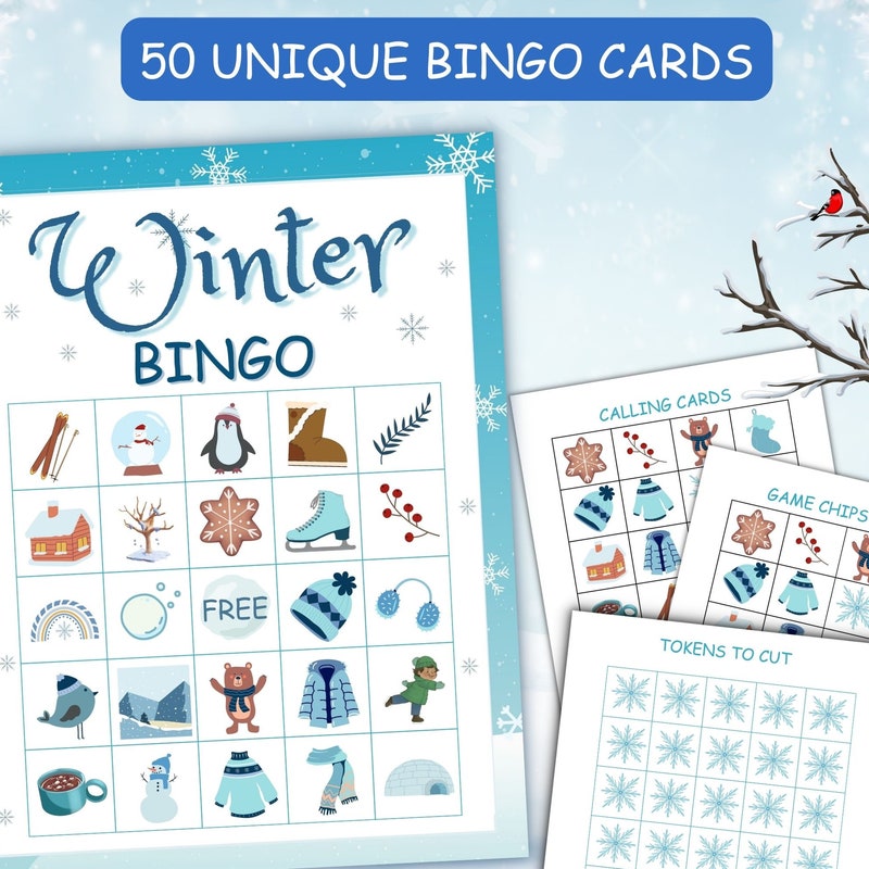 Winter Cards - Etsy