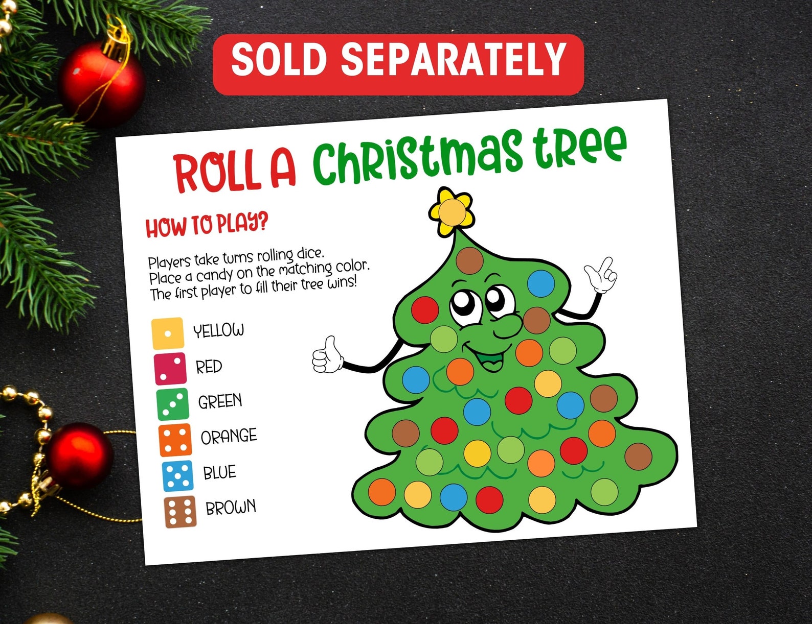 Roll A Snowman Dice Game, Kids Christmas Game Activity, Christmas Party ...