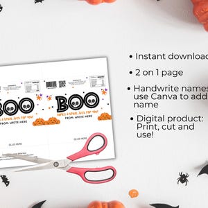 Halloween Candy Bar Wrapper, Chocolate Wrapper, Halloween Party Favors ...