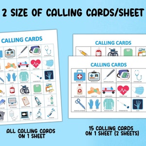 Medical Bingo, Nurse Bingo, 30 Printable Bingo Sheets, Nurse/doctor ...