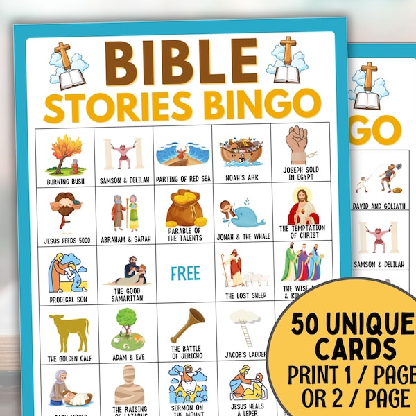 Bundle of 6 Religious Bible Guess the Emoji Games - Etsy Canada
