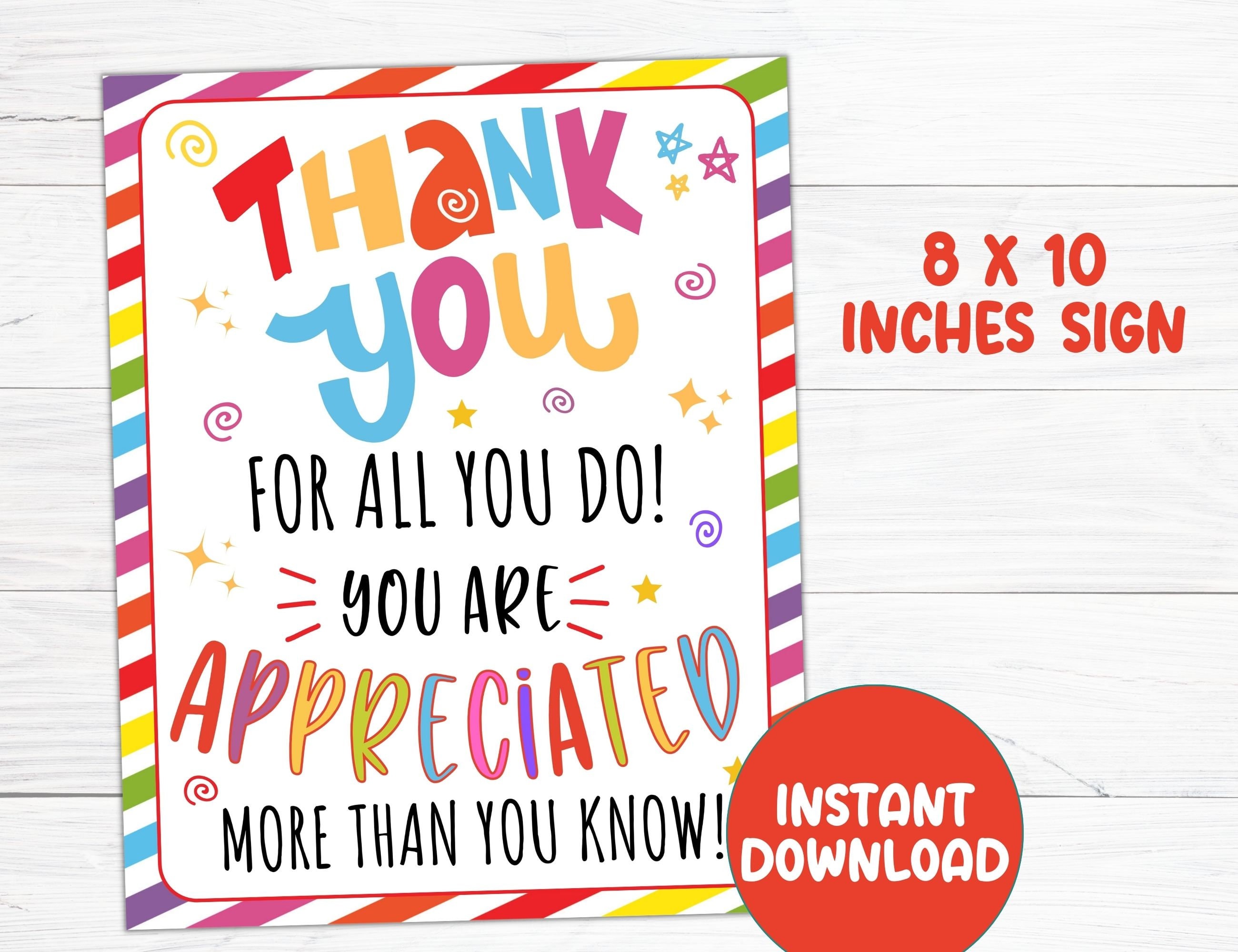 Employee Recognition Poster Ideas