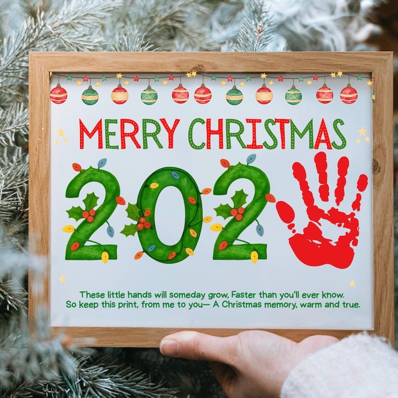 Kids Craft 2025 Handprint - Etsy