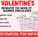 Valentine's Minute to Win It Games, Fun Valentines Party Games With ...