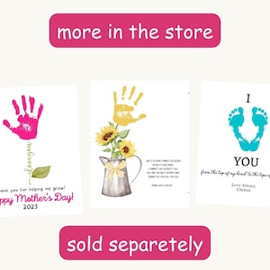 Flower Handprint Craft Art, Mother's Day Poem Handprint Craft ...