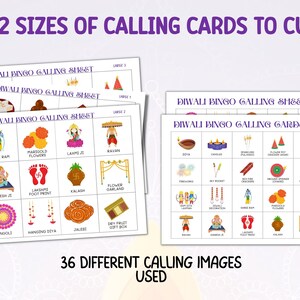 Diwali Game, Diwali Bingo, Diwali Party Games, 30 Diwali Bingo Cards ...