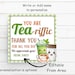 Tea Gift Tag, You Are Tea-rrific Iced Tea Appreciation Tag, Teacher ...