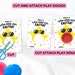 Kids Easter Play Dough Gift Card Printable, Easter Non Candy Classroom ...