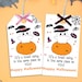 Halloween Class Gift Tags, Classroom Halloween Treats, Classmates ...