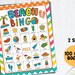 100 Beach Bingo Cards Summer Bingo Beach Party Games Fun - Etsy