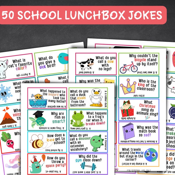 Funny School Jokes - Etsy