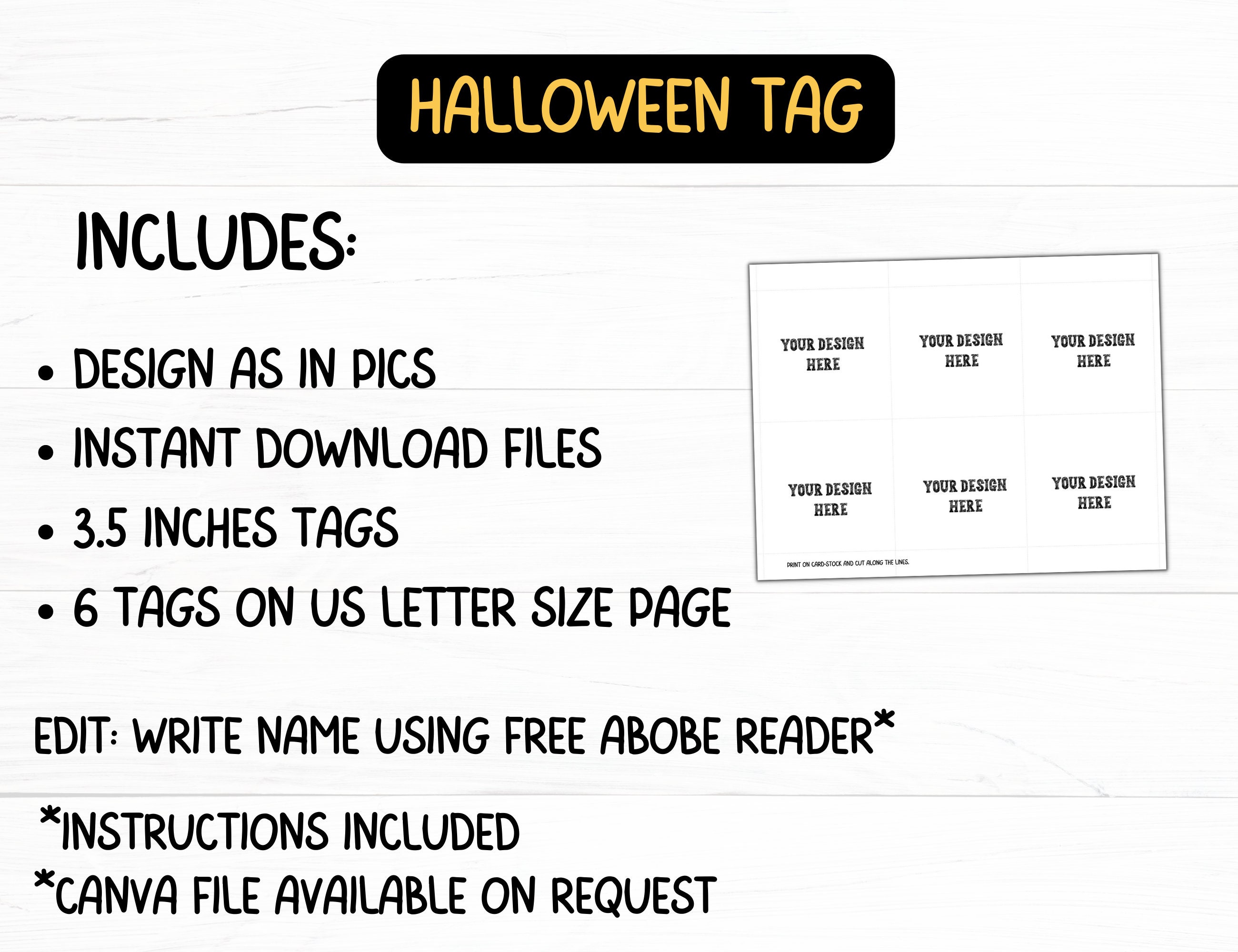 Halloween Bubbles Tag for Kids, Boo Bubbles Gift Tag, Halloween Class ...