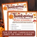 Thanksgiving Word Scramble, Thanksgiving Games for Kids Adults, Dinner ...