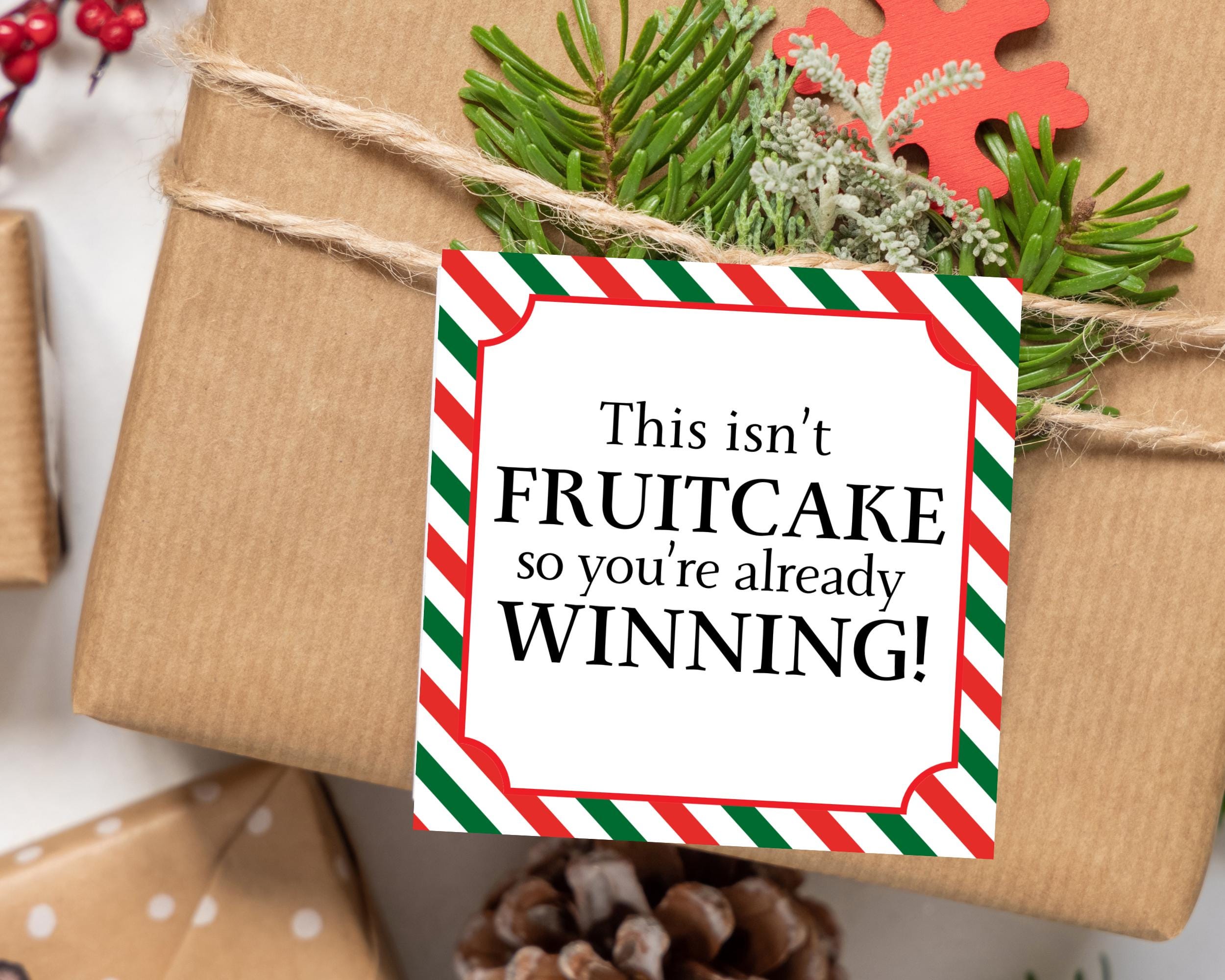 Funny Christmas Sarcastic Gift Tags Printable Christmas Tags, Holiday ...