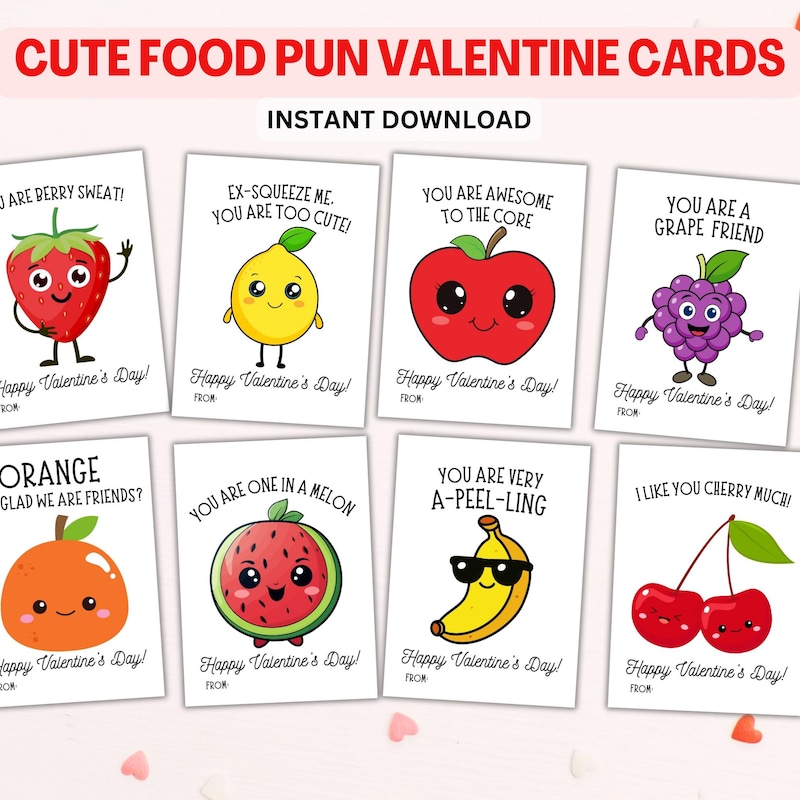 Punny Valentines - Etsy