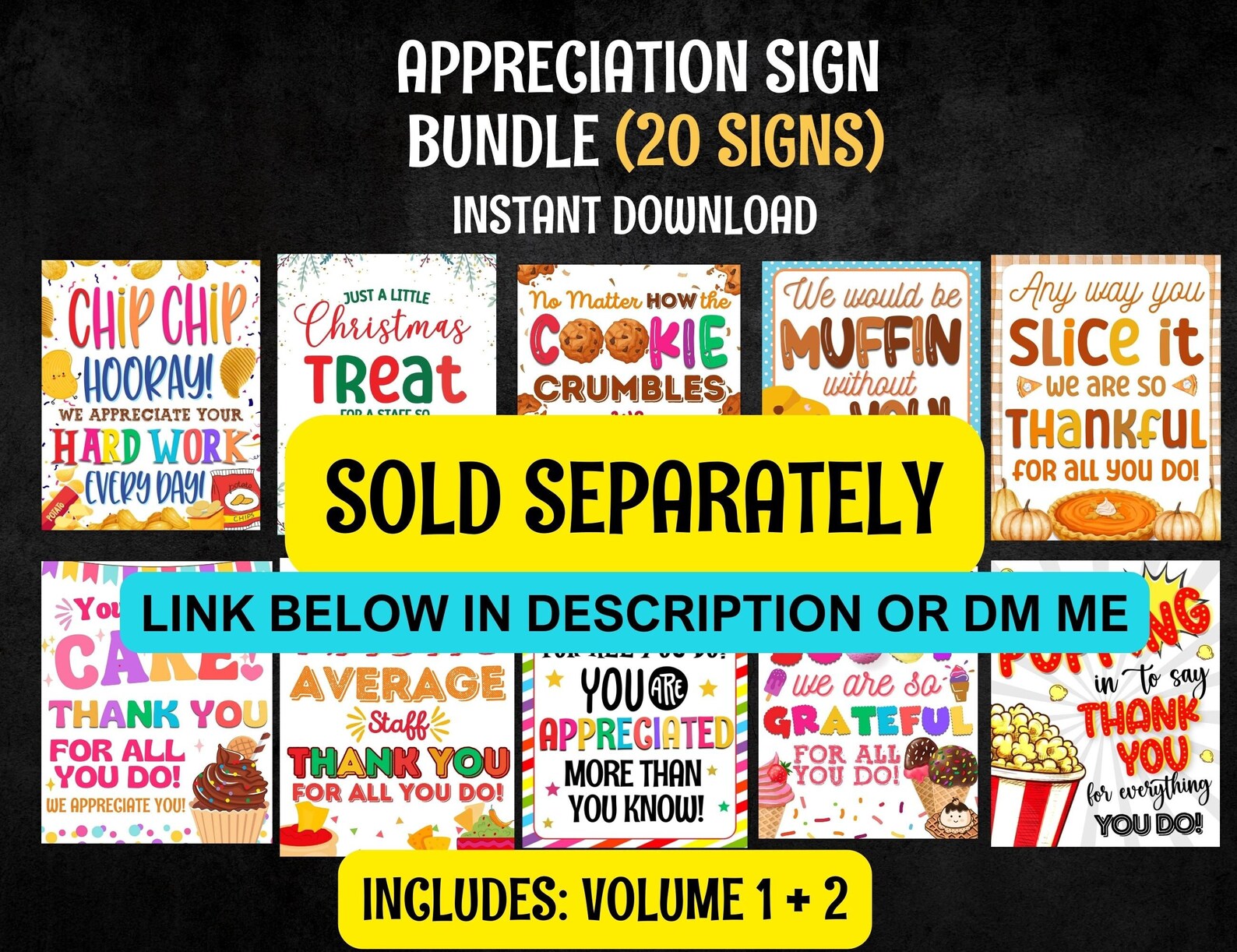 Donut Appreciation Sign, Staff Appreciation Sign, Teacher Appreciation ...
