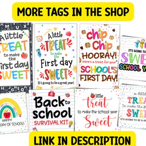 Back to School Tag, Pen Marker Take Note Great Year Tag, Welcome Back ...
