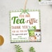 Tea Gift Tag, You Are Tea-rrific Iced Tea Appreciation Tag, Teacher ...