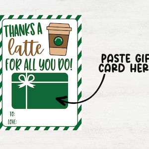 Teacher Appreciation Gift Card Holder Printable, Teacher Thank You Card ...