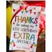 Kids Birthday Favor Tag Printable, Birthday Thank You Tag, Birthday ...